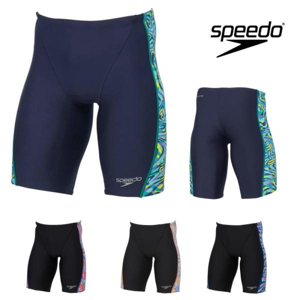 スピード SPEEDO 競泳水着 練習用水着 メンズ メイズターンズジャマー ENDURANCE ECO 競泳練習水着 2025年秋冬モデル ST62552