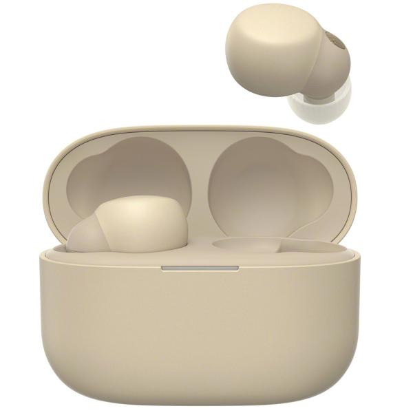 docomo select ワイヤレスイヤホン LinkBuds S エクリュ ソニー SONY WF-LS900N ノイズキャンセリング 軽量 ハイレゾ Bluetoothイヤホン マイク付き LDAC対応 外音取り込み マルチポイント接...