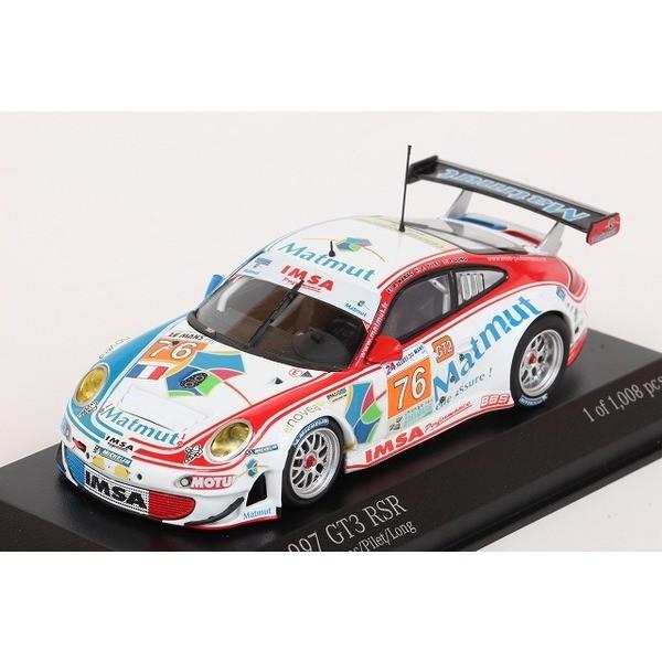 <p>メーカー：MINICHAMPS<br>材質：ダイキャスト<br>スケール：1/43<br>限定数：1008<br>商品名：ポルシェ 997 GT3 RSR &amp;quot...