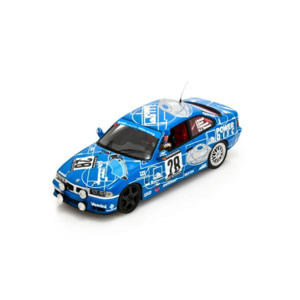 商品名：Spark 1/43 BMW M3 E36 No.28 Winner 24H Nurburgring 1997 J.Scheid - S.Reck - H.J.Tiemann - P.Zakowskiブランド：Spark商品番号：1...