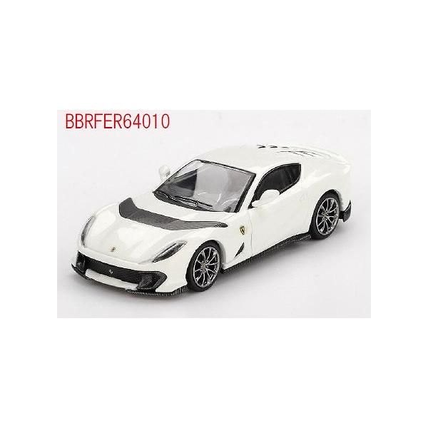 商品名：BBR 1/64 フェラーリ 812 コンペティション Bianco Avusブランド：BBR商品番号：4400JAN：8059037279165
