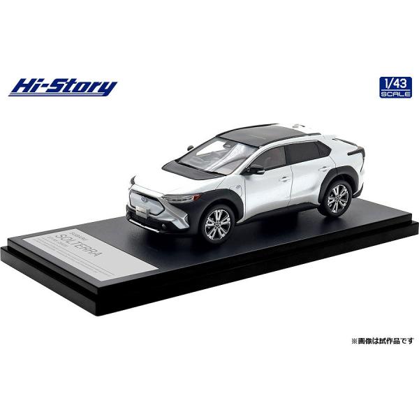商品名：Hi-Story 1/43 SUBARU SOLTERRA ET-HS (2023) プラチナホワイトパールマイカブランド：Hi-Story商品番号：12100JAN：4523231449401