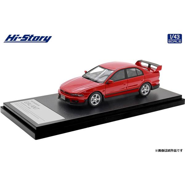 商品名：Hi-Story 1/43 MITSUBISHI GALANT SUPER VR-4 (1998) パルマーレッドブランド：Hi-Story商品番号：12100JAN：4523231449920