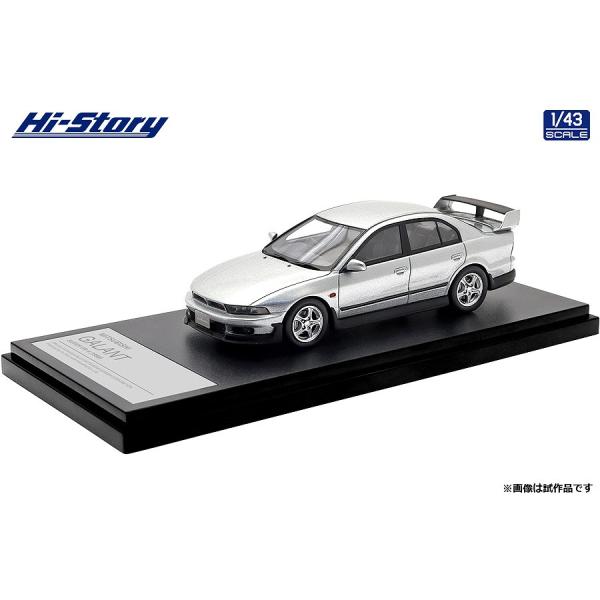 商品名：Hi-Story 1/43 MITSUBISHI GALANT SUPER VR-4 (1998) ハミルトンシルバーブランド：Hi-Story商品番号：12100JAN：4523231449937
