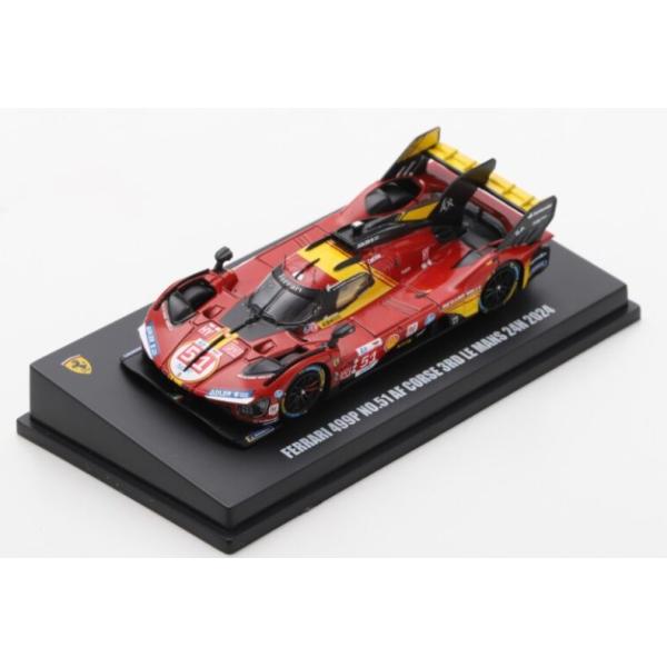 商品名：LOOKSMART 1/64 Ferrari 499P No.51 Ferrari AF Corse 3rd Le Mans 24H 2024 A.Pier Guidi-J.Calado-A.Giovinazziブランド：LOOKS...