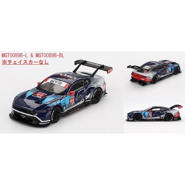 商品名：MINI GT 1/64 フォード マスタング GT3 IMSA デイトナ24時間 2024#64 Ford Multimatic Motorsports(左ハンドル)ブランド：MINI GT商品番号：3410JAN：8404563...