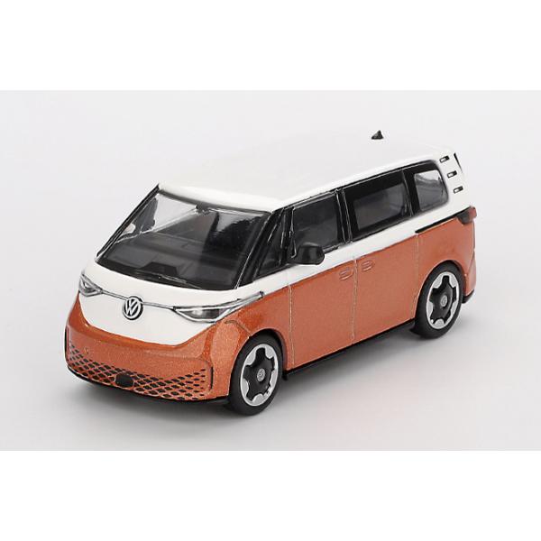商品名：MINI GT 1/64 フォルクスワーゲン ID. BuzｚCandy White / Energetic Orange(左ハンドル)ブランド：MINI GT商品番号：1980JAN：840456307052