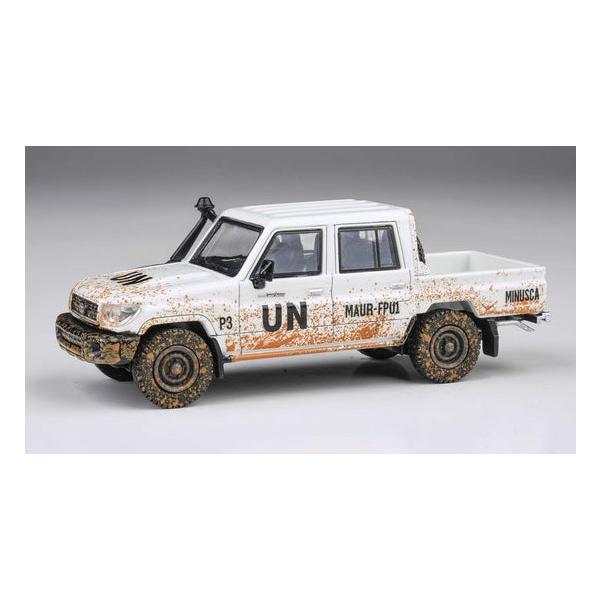 商品名：PARA64 1/64 トヨタ ランドクルーザー LC79 2014 UN MINUSCA オフロード仕様 ホワイト LHDブランド：PARA64商品番号：3520JAN：