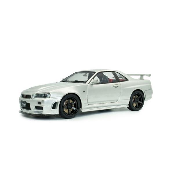 商品名：SOLIDO 1/18 日産 スカイライン GT-R (R34) Z-tune 1999 (シルバー)ブランド：SOLIDO商品番号：9900JAN：3663506040870