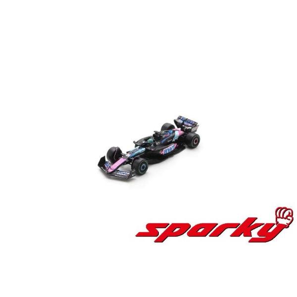 商品名：Sparky 1/64 BWT Alpine F1 Team A524 No.31 2nd Brazilian GP 2024 Esteban Oconブランド：Spark商品番号：3300JAN：9580006134127
