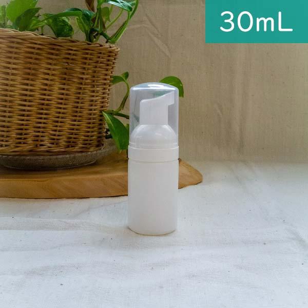 節約エコボトル（ディスペンサー）の泡工房。ポンプをプッシュすると、泡ででてきます。シャンプーや洗剤などの原液を水で薄め、節約することができます。