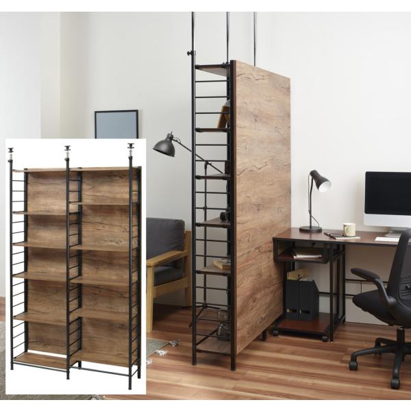 北海道・沖縄・離島へは配達できない商品です。オフィスやお店、ご家庭で多目的に簡単に間仕切りを作れます。パーティション パーテーション 衝立 間仕切り。パーテーション兼ラックになる商品です。空間を仕切りながら、有効的に仕切り面を活用できます。...