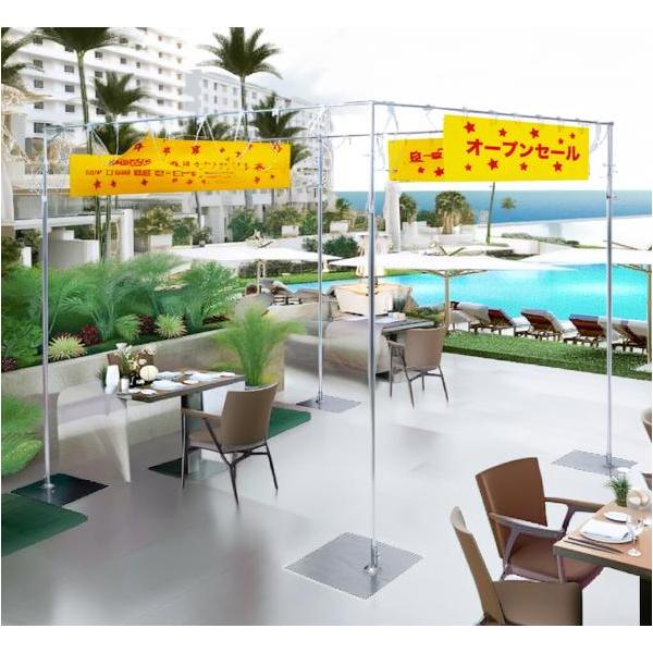 沖縄、離島へは配達できない商品です。個人宅はへ配達できません。法人またはお店の名前が必須です。プライベート空間が簡単に設営。イベント以外にも避難所対策用にも適します。POPやパーティションを吊るせるクリップ8個付き。広々空間182x182c...