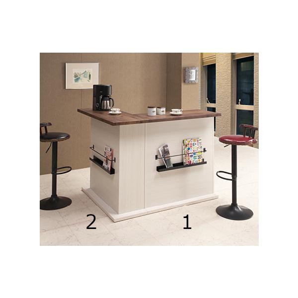 沖縄 離島へは配達できない商品です。北海道は別途送料が必要。個人宅への配達不可です。法人名かお店の名前が必須です。素材フレームと天板 繊維板(MDF) 強化紙貼り。前面ラック部スチール。サイズ(1)W95(2)W115(3)W170×D43...