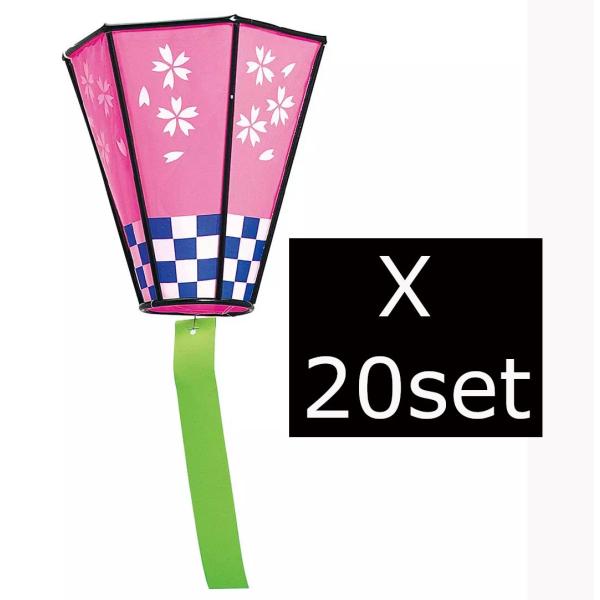 20個セットです。お花見会場にいるような気分になれる桜のぼんぼり飾り。商店街や飲食店も桜まつりの飾りで春の装いに。ライトは点きません。和風の桜飾りは海外からの観光客のお客さまが多いお店にもおすすめ。素材塩化ビニル。サイズ直径30×高さ30c...