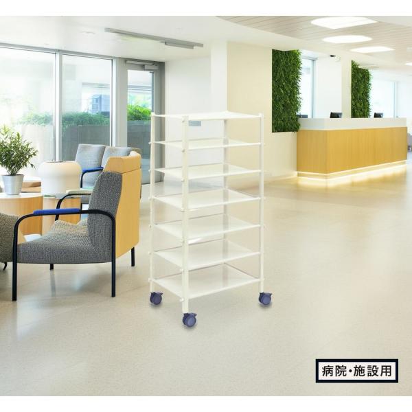 北海道は別途送料が必要。沖縄 離島は配達不可。個人宅は不可。法人名かお店 施設の名前が必須です。7段式で様々な用途に対して多目的に活用できる頑丈な業務用ワゴン。直径7.5cmの双輪キャスター付き。便利な対角ストッパー式を採用。幅55cm奥行...