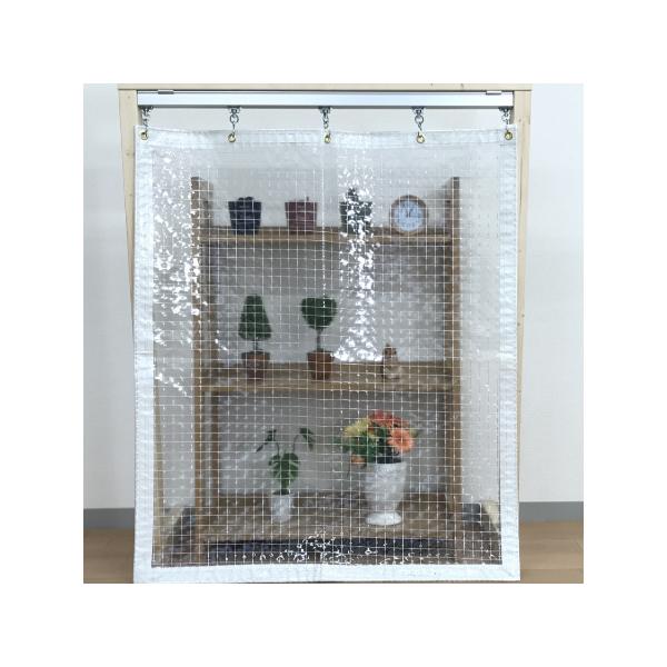 ■表記の価格は横幅197cm高さ100cmまでの価格です。別途、横幅は10mまで、高さは5mまで1cm単位でサイズオーダー可能なのでお問合せ頂ければ見積します。大体の参考として幅4m高4mで53000円。幅10m高5mで17万1千円です。■...