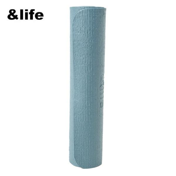 おうちDEできる。スキマ時間に簡単トレーニング■カラー：GR■寸法：61cm×173cm■厚さ：8mm■素材：PVC■原産国：中国検索ワード：フィットネス器具 ストレッチマット エクササイズマット トレーニング器具 フィットネス