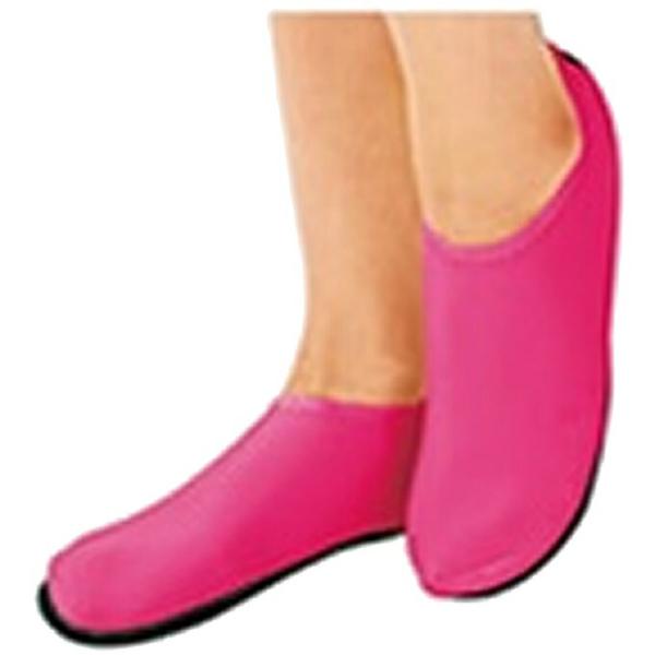 海で、プールサイドで、アウトドアで使えるやわらかタイプです。岩場などゴツゴツした地面では、ご使用をお避け下さい。■カラー：ピンク■サイズ：SS(16-19cm)検索ワード：おもちゃ ウォーターシューズ 靴下 水遊び