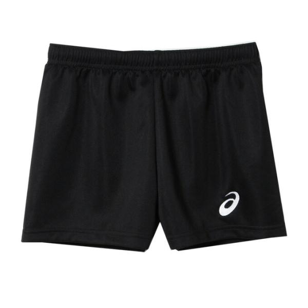 ■カラー：001BK■サイズ：M、L、XL■素材：ポリエステル100%■原産国：中国検索ワード：バレーパンツ プラクティスパンツ ゲームパンツ バレーウェア バレーボールウェア バレー ウエア