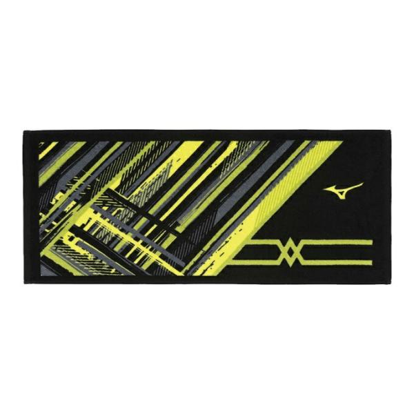 良質の国産タオル、今治製フェイスタオル。総パイル仕様でしっかり吸水し、綿100％で肌触りも良好。スポーツシーンにマッチするMCラインのグラフィックプリントが特徴で、箱入りでプレゼントにもおすすめです。■カラー：95( ブラック×セーフティイ...