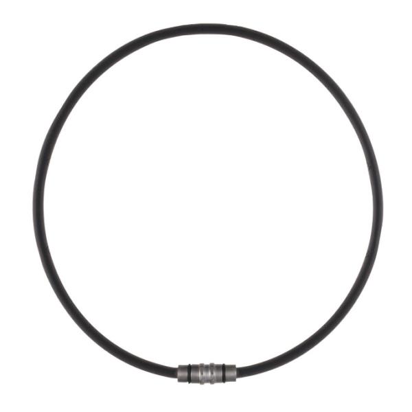 シリコンループには160mT（1600G）×8個の希土類永久磁石を首周りに沿うように内臓しています。独自のN極S極交互配列で磁力が広範囲に影響し、首・肩の血流を改善、筋肉のコリを緩和します。■カラー：PBK（プレミアムブラック）※ループカラ...