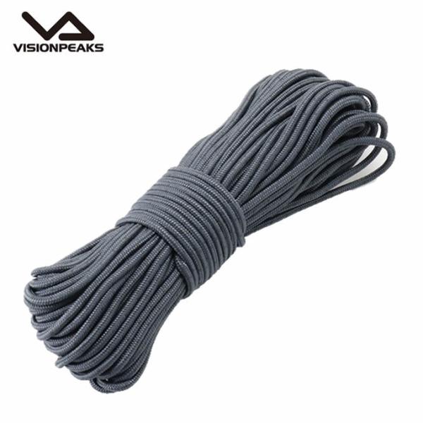 お好みの長さで切断してください。切り口から千二が緩むことがありますのでロープ先端を熱やテープで固定することをおすすめします。■カラー：D．GREY■サイズ：直径4mm×30m■材質：ポリプロピレン■生産国：中国■仕様：レジャー用簡易ロープで...