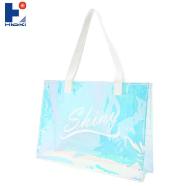 ■サイズ：約48cm×14cm×34cm■素材：PVC+PET検索ワード：プールバッグ 海水浴 スイムバッグ