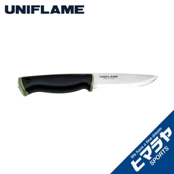 3.5mm厚のフルタング構造で薪割も可能■カラー：カーキグリーン■サイズ：W約23cm■刃長：約11cm■重量　約140g■素材：刃部/ステンレス刃物鋼柄/プリプロピレン・エラストマー■原産国：日本検索ワード： アウトドア キャンプ レジャ...