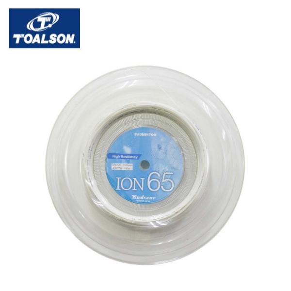 特殊樹脂加工により、瞬時の球持ち、打ち応え、表面平滑に優れた0.65mmのストリング。海外先行発売で衝撃を与えたトアルソン史上NO1ストリング。鮮やかな発色も評判の商品。100Mロール全色発売！■カラー：WH■太さ：0.65mm■長さ：10...