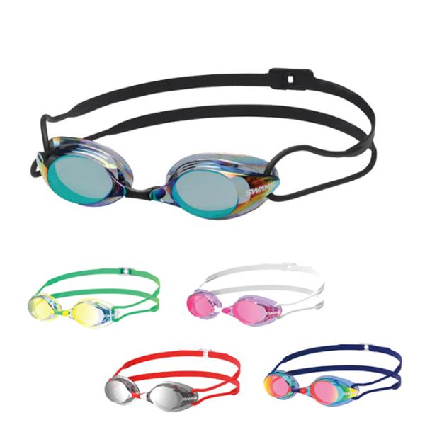 ベストタイム更新を目指すスイマーをサポートノンクッショントップレーシングモデル■カラー：NASHD、CY、PURRU、SMSI、EMSK■レンズカラー：NASHD / ネイビー×シャドーミラーCY / クリア×フラッシュイエローミラーPUR...