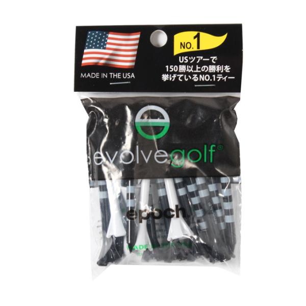 USツアーで150勝以上の勝利を挙げているNO.1ティー70mm-10本39mm-5本■カラー：BK/WH■原産国：アメリカ検索ワード：ゴルフ用品