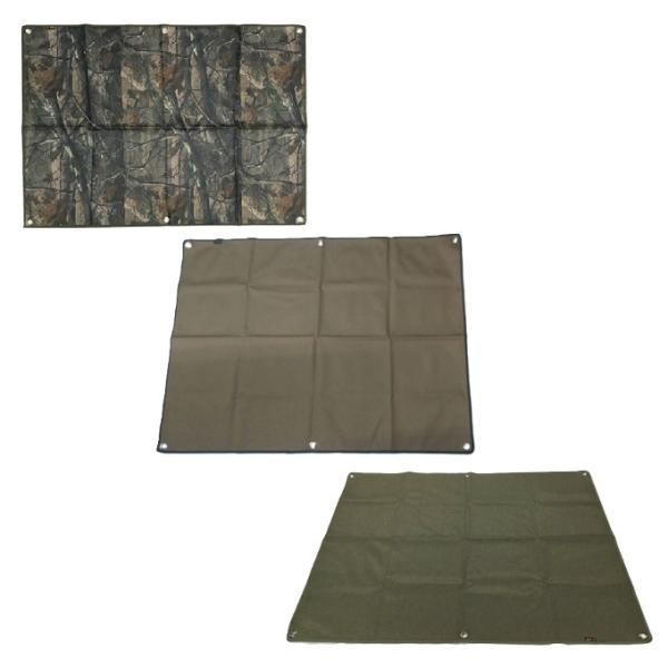 キャンプ以外でも様々な用途で使える防水グランドシートです。雨あがりに、露で濡れた地面でも防水仕様なので濡れずに安心です。 生地表面も撥水処理をしているので飲み物をこぼしてもさっと拭くだけでOK。ペグホールが付いており、風が吹いていてもペグで...