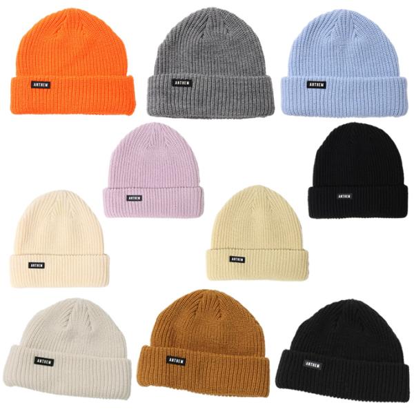 シンプルな折り返しタイプのビーニー■カラー：18 BLACK、BLACK、OFF WHITE、SMOKE GOLD、10 LILAC、07 OFF WH、08 NATURAL、11 CR BLUE、13 MIDGRAY、19 ORANGE■...