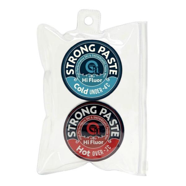 Strong Paste Coldと、Strong Paste Hotのセット品。これさえあれば、オールシーズン楽しく滑れます。■サイズ：H15、W9、D3cm■容量：30ml×2■重量：100g■素材：パラフィンワックス、石油系溶剤■原産...