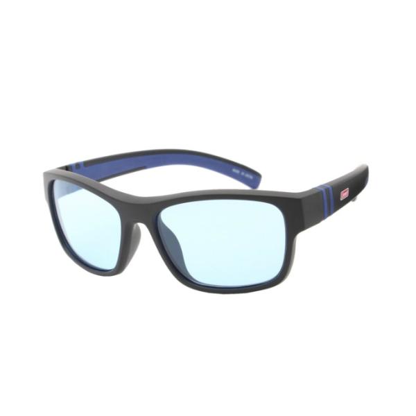 ■カラー：BKNV■原産国：中国■機能：UV protection/目に有害といわれている紫外線をカットします!!■レンズカラー：ライトブルー■可視光線透過率：70％■紫外線：99%カット検索ワード： グラサン レジャーサングラス おしゃれ...