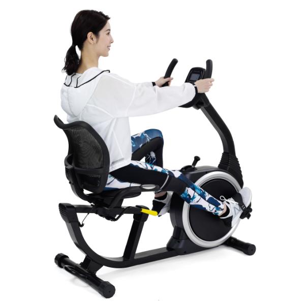 ステップスルー構造で乗り降りラクラク!■サイズ：W600×D1,320×H1,170mm■重量：約38.5kg■耐荷重：120kg■適応身長(目安)：約150〜180cm■サドル前後調節：無段階スライド式230mm■負荷方式：マグネット負荷...