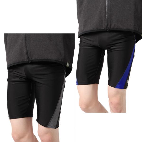 ■カラー：BK/BL、BK/GY■サイズ：M、L、O、XO（参考サイズ）L：（ウエスト/79cm〜85cm）■素材：ポリエステル84%、ポリウレタン16%■機能：STANDARD FIT スタンダードフィット/適度なフィット感がありあらゆる...