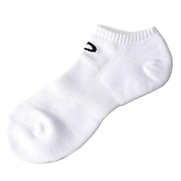 スポーツを快適にする高機能ソックス■カラー：WH( ホワイト )■サイズ：22-24cm、25-27cm■素材：ポリエステル75.4%、綿20.6%、ナイロン3.4%、ポリウレタン0.6%■資材材質：外装/PP、台紙/紙■総重量（資材+本体...