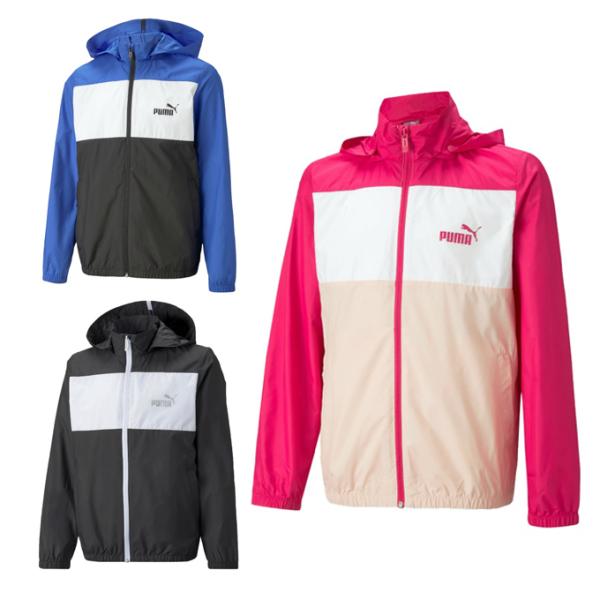 PUMA プーマ ウインドブレーカー ジャケット ジュニア キッズ PUMA プーマ ウインドブレーカー ジャケット ジュニア キッズ