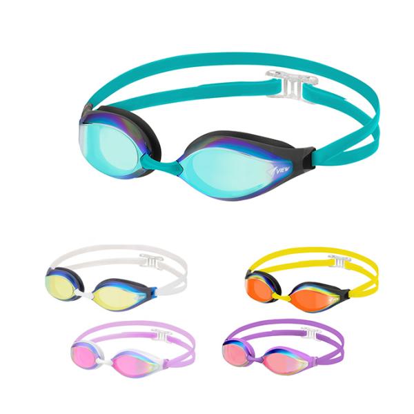 くもり止め効果が復活する新技術、SWIPE ANTI-FOG(スワイプ アンチフォグ)を新搭載。旧型モデルと比べ、くもり止め効果が10倍(モニター平均)持続します。※Fina申請中。9月１日から公式大会での使用が可能となります。広視界＆高密...