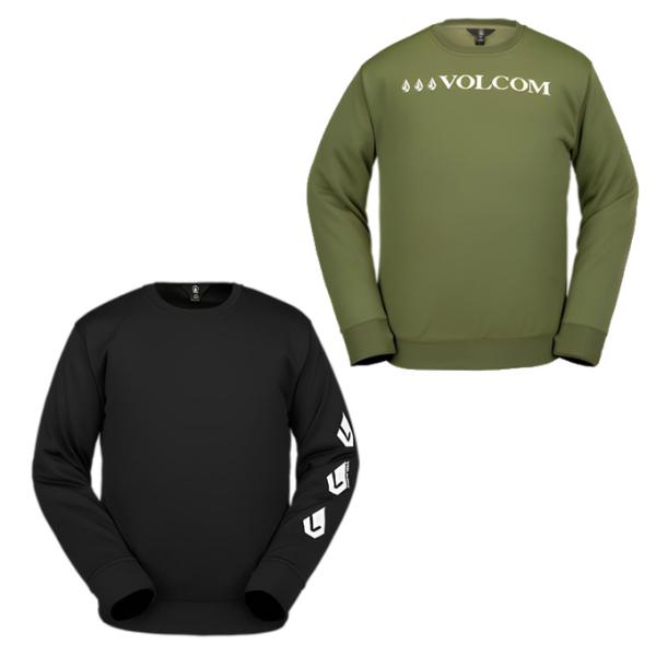 ■カラー：BLK、MIL■サイズ：M、L■素材：100%ポリエステル■原産国：中国■特長：290g ハイドロフォビックフリースポリエステル100％ゆったりした91 フィットリブネックリブカフリブヘムアングルドストーン ボルコムスクリーンプリ...