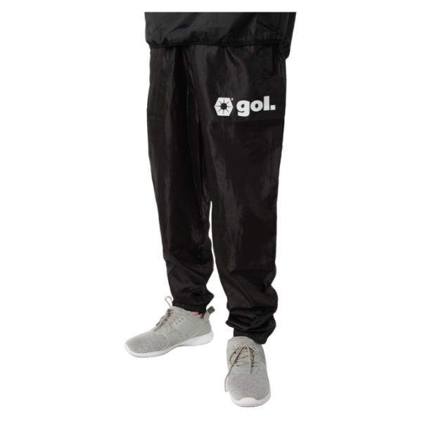 ■カラー：005(BLK)■サイズ：S、M、L、O■素材：ポリエステル100%■原産国：中国■着用サイズ：O ( 身長180cm )検索ワード：パンツ ピステパンツ ウインドパンツ シャカシャカ フットサルウェア サッカーウェア 中学校 高...