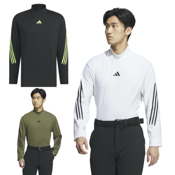 保温性の高いCOLD.RDY素材を使用した長袖シャツ。両袖にあるスリーストライプスがアクセントです。■カラー：オリーブストレータ ( IT6872 )ブラック ( IT6871 )ホワイト ( IT6873 )■サイズ(cm)：J/S ( ...