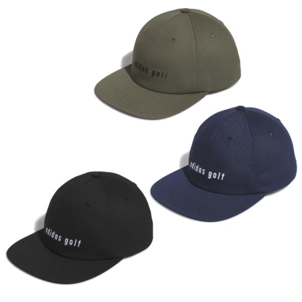 コースでもオフシーンでもかぶりやすいフラットビルキャップ。小さなフロントのロゴが洗練されたイメージをもたらす。汗を積極的に拡散するスウェットバンドを備え、シーズンを通して快適なかぶり心地を提供する。■カラー：オリーブストレータ ( HY46...