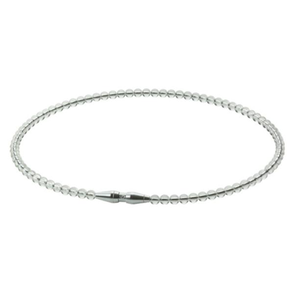 まるで天然石のような輝きで高級感を演出。■カラー：クリア■サイズ：長さ/50cm、幅/11.8cm、奥行/1.9cm、高さ/13.6cm※製品によって仕上りサイズに多少の誤差がありますのでご了承下さい。■素材：球パーツ/アクリル中紐/ステン...