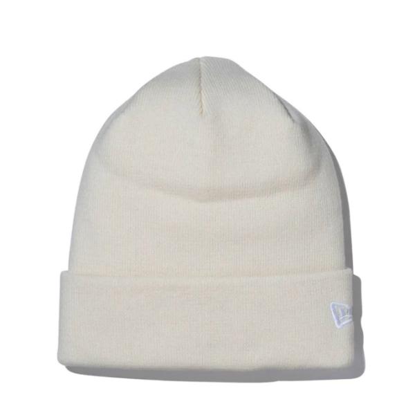 カラーバリエーションを揃えた定番のベーシックカフニット。■カラー：オフホワイト■素材：アクリル検索ワード：ニットキャップ ビーニー