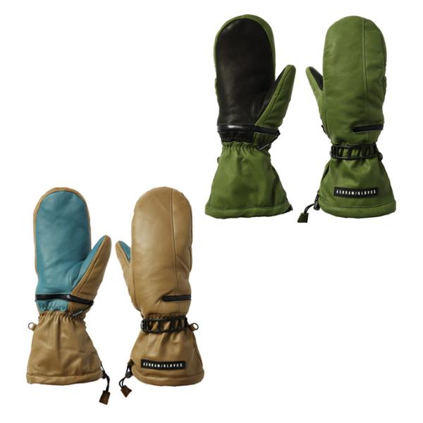 開閉方法を大胆に変更した「LUMBER」。手首のまわり270度をグルリとまわる止水ジッパーが大きく開閉し、カメラやスマホなどをストレスなく使用可能になりました。上質でやわらかなレザーを使用した甲面と手のひらのカラーコンビはAshramならで...