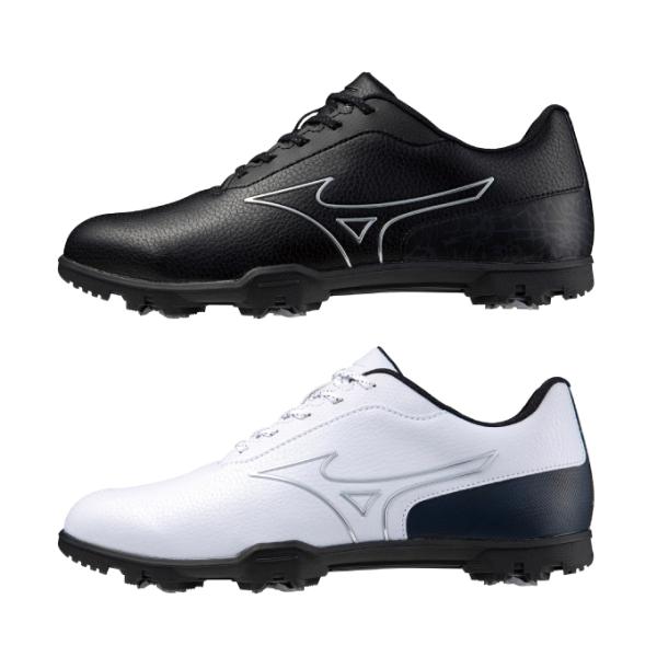 軽くてゆったり、4E幅広スパイクモデル■カラー：BK(09) ( ブラック )WH/NV(14) ( ホワイト×ネイビー )■サイズ：24.5-28.0cm■質量：約320g ( 25.0cm片方 )■シューズ幅：4E相当の方向け■素材：甲...