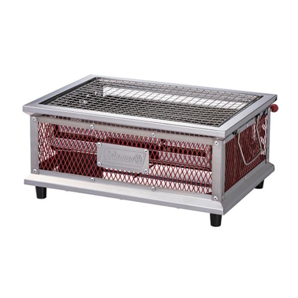 コンパクトサイズのテーブルトップグリル。炭の熱を活用しピザやトーストが焼けるオーブン付き上と下で同時調理を楽しもう■サイズ：使用時/約48×28×18/28(h)cm収納時/約48×28×18(h)cm焼面サイズ/約33×22cm※製品によ...